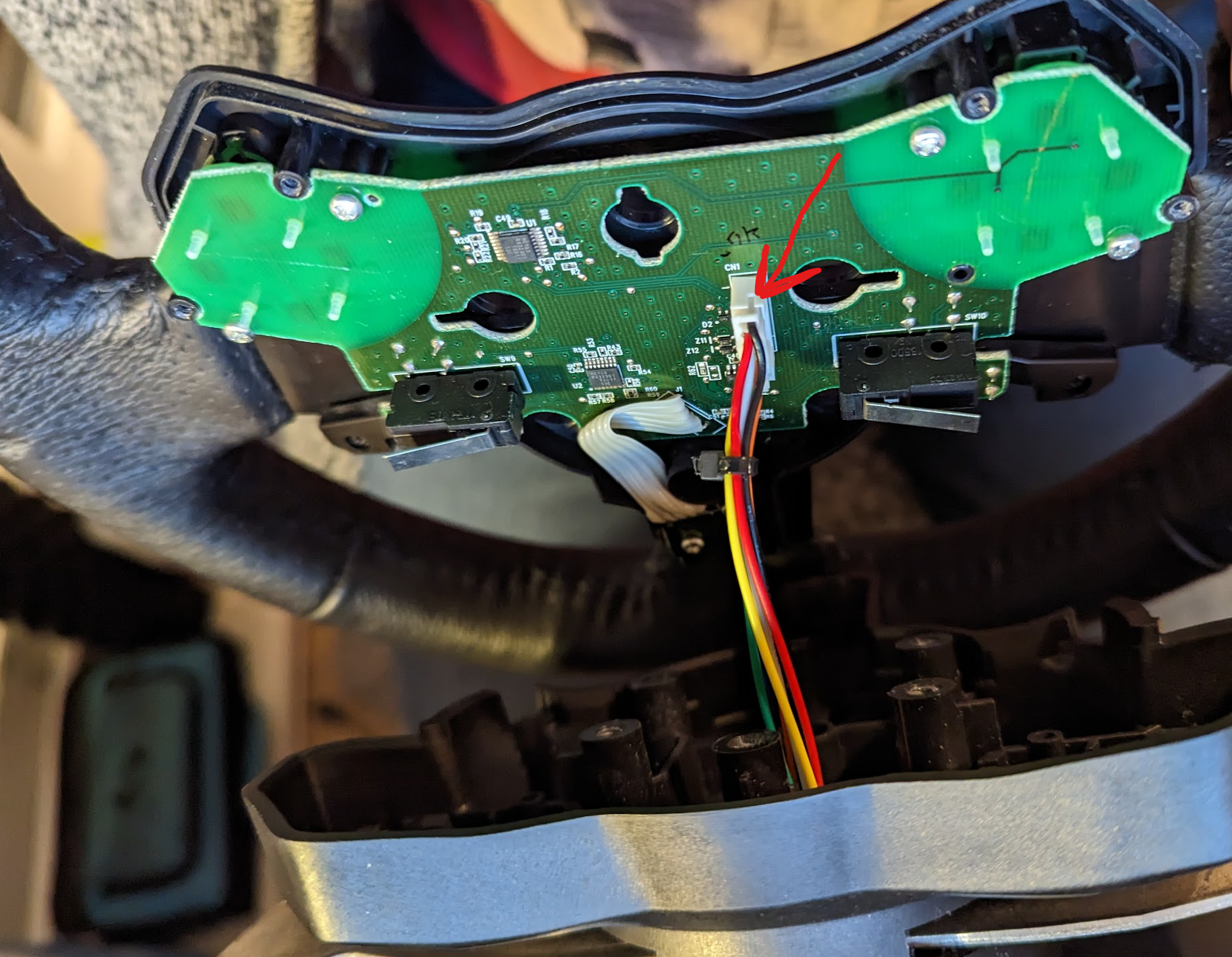 Fixing the Logitech G920 Steering Wheel Buttons • Philip Hendry's Blog