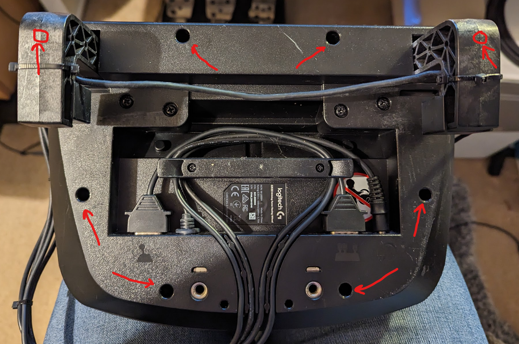 Fixing the Logitech G920 Steering Wheel Buttons • Philip Hendry's Blog